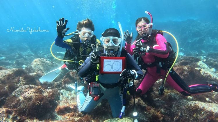 メモリアルダイブ＆ハンマー＆ナイトダイブ！！！ | 横浜のダイビングショップ(スクール) Namidea(ナミディア)