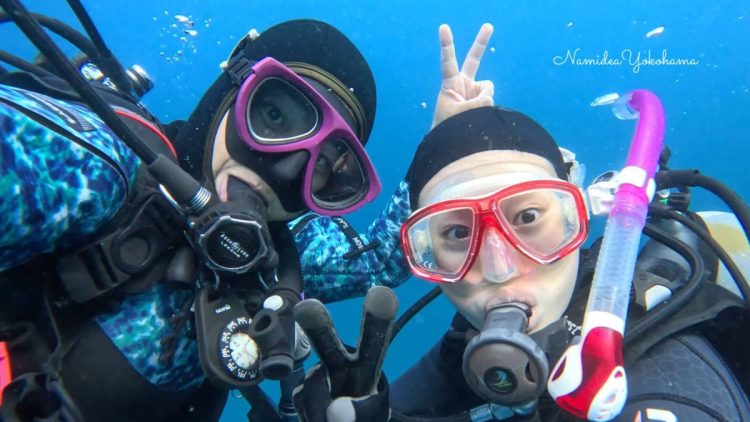 これこそまさに証拠写真！！！どうしても撮りたかった！ | 横浜のダイビングショップ(スクール) Namidea(ナミディア)